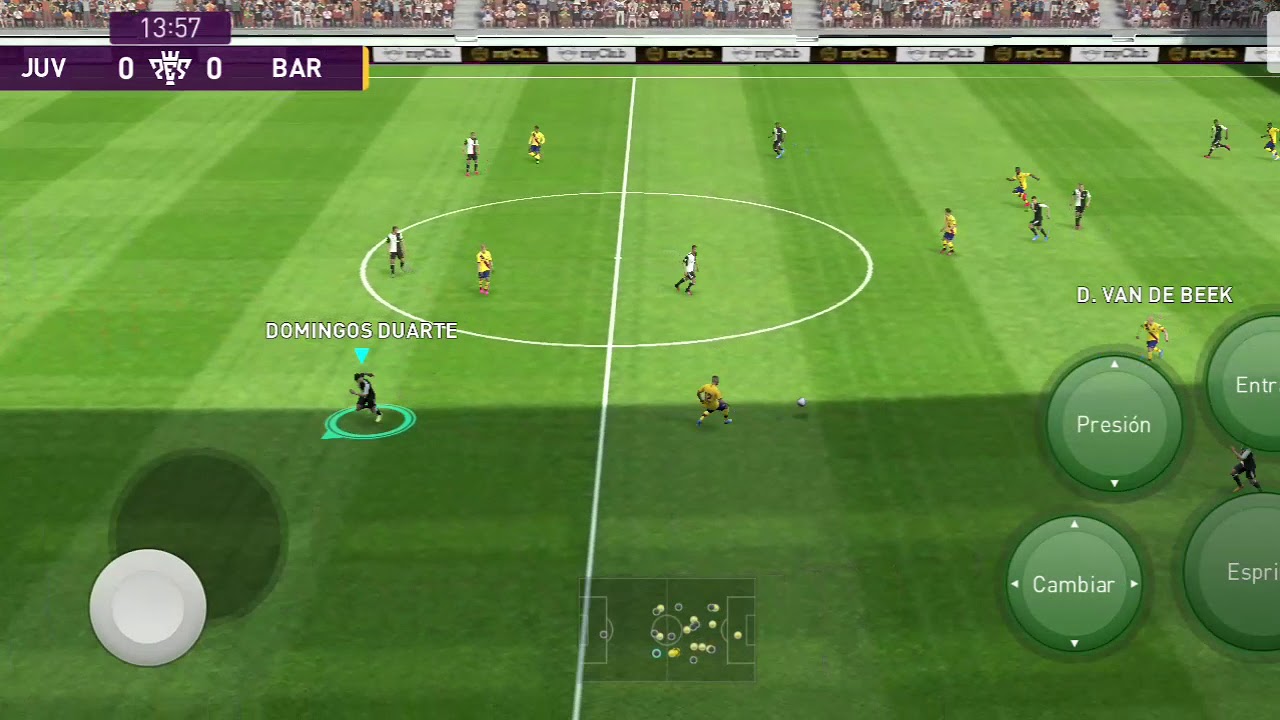 Jugando pes 2020 - YouTube