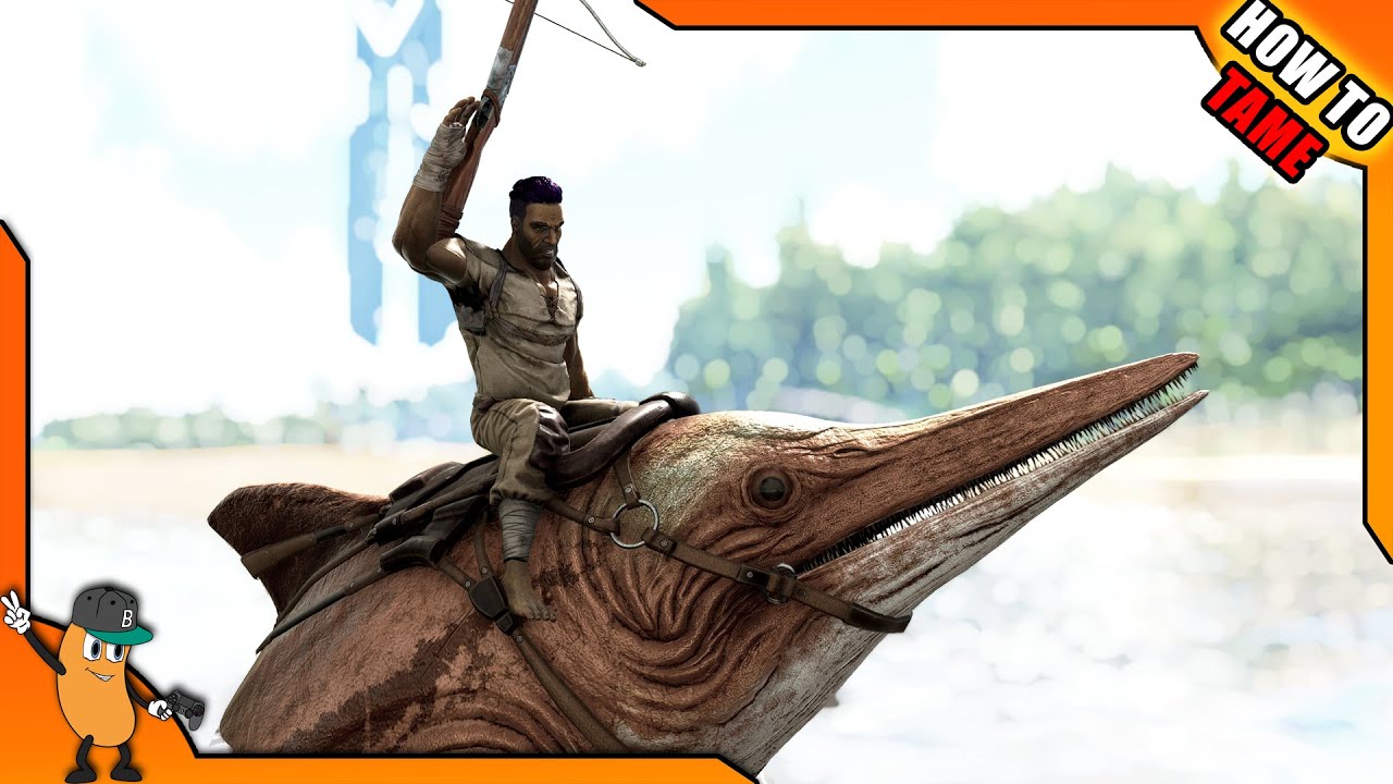 ARK HOW TO TAME ICHTHYOSAURUS | FASTEST IN ALL THE SEA! | ARK How To ...