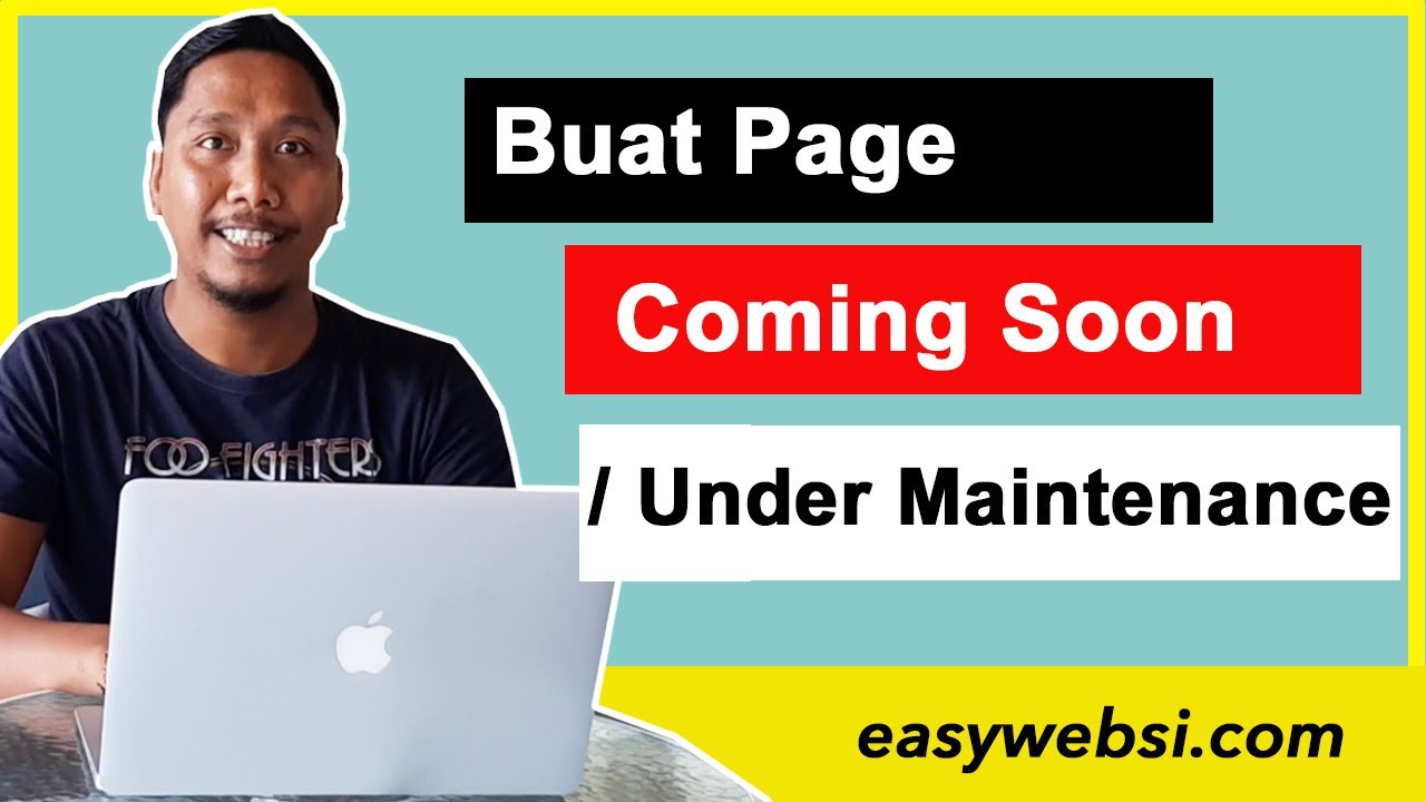 Cara Membuat Under Maintenance / Coming Soon Website Wordpress - YouTube