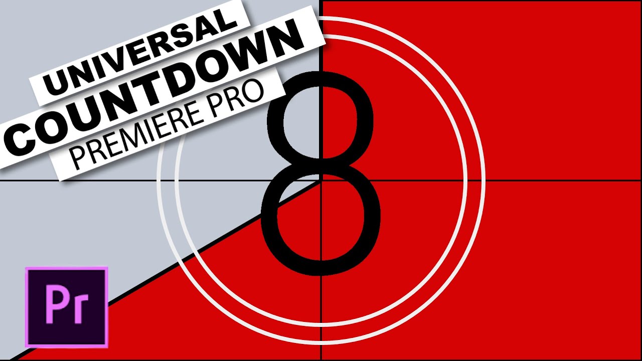 How To Add Universal Film COUNTING leader in PREMIERE PRO - YouTube