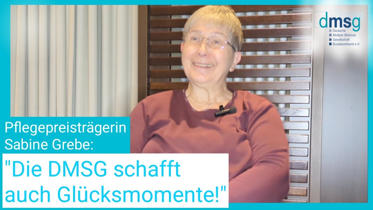 Die Pflegepreisträgerin Sabine Grebe erzählt von ihrem Leben als ...