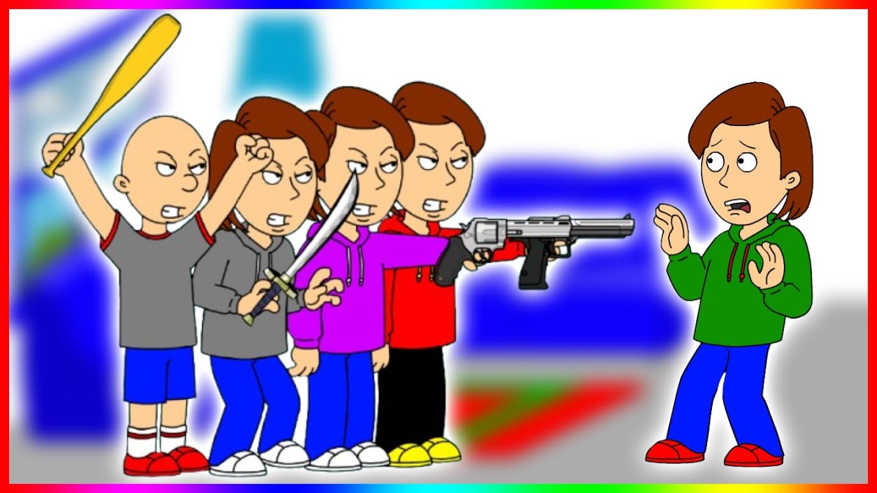 Coris, Joris, Toris, and Classic Caillou Beat Up Boris So Badly/ULTRA ...