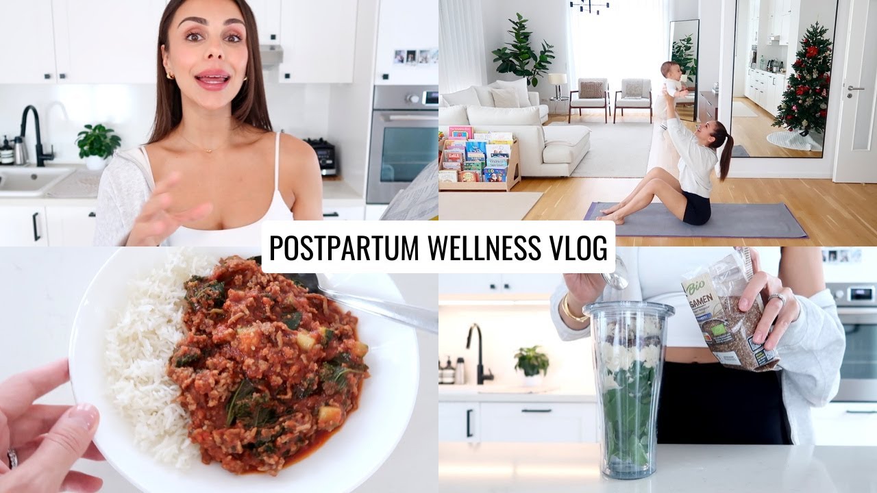 POSTPARTUM WELLNESS | 3 Realistic Habits, Body Rehab & Mindset Shifts ...