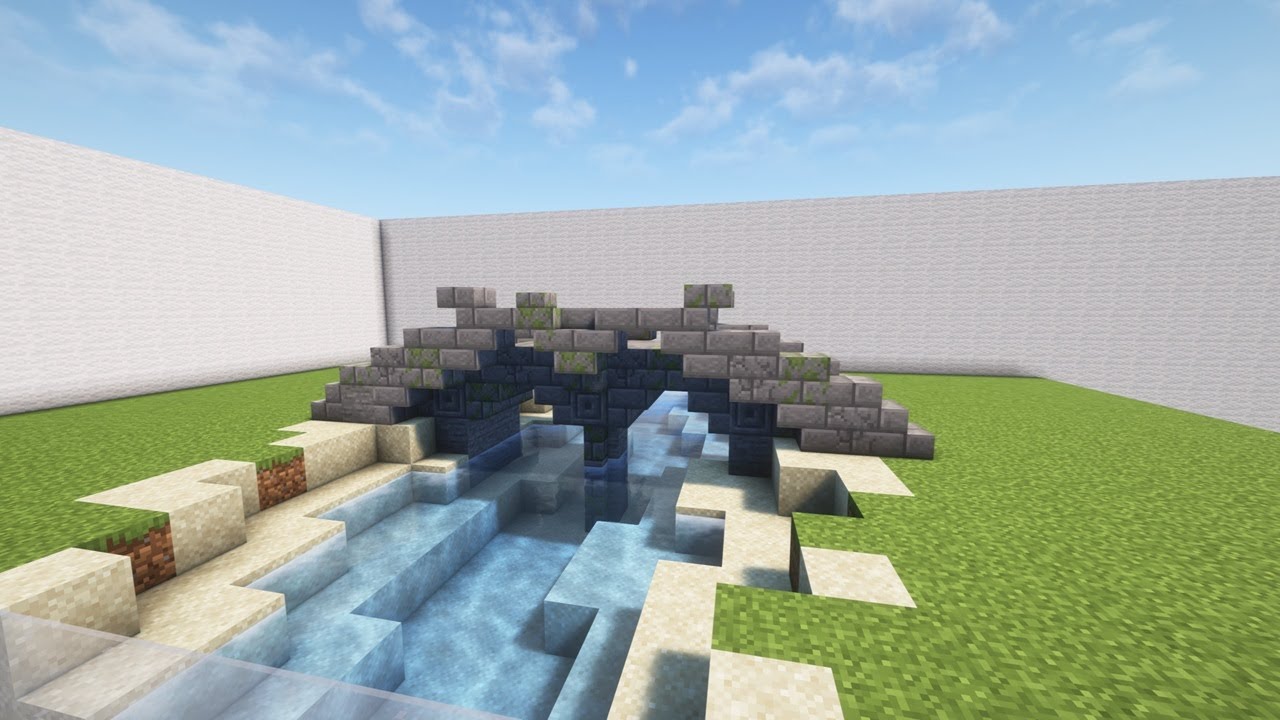 Minecraft building tutorial #13 Stone bridge - YouTube