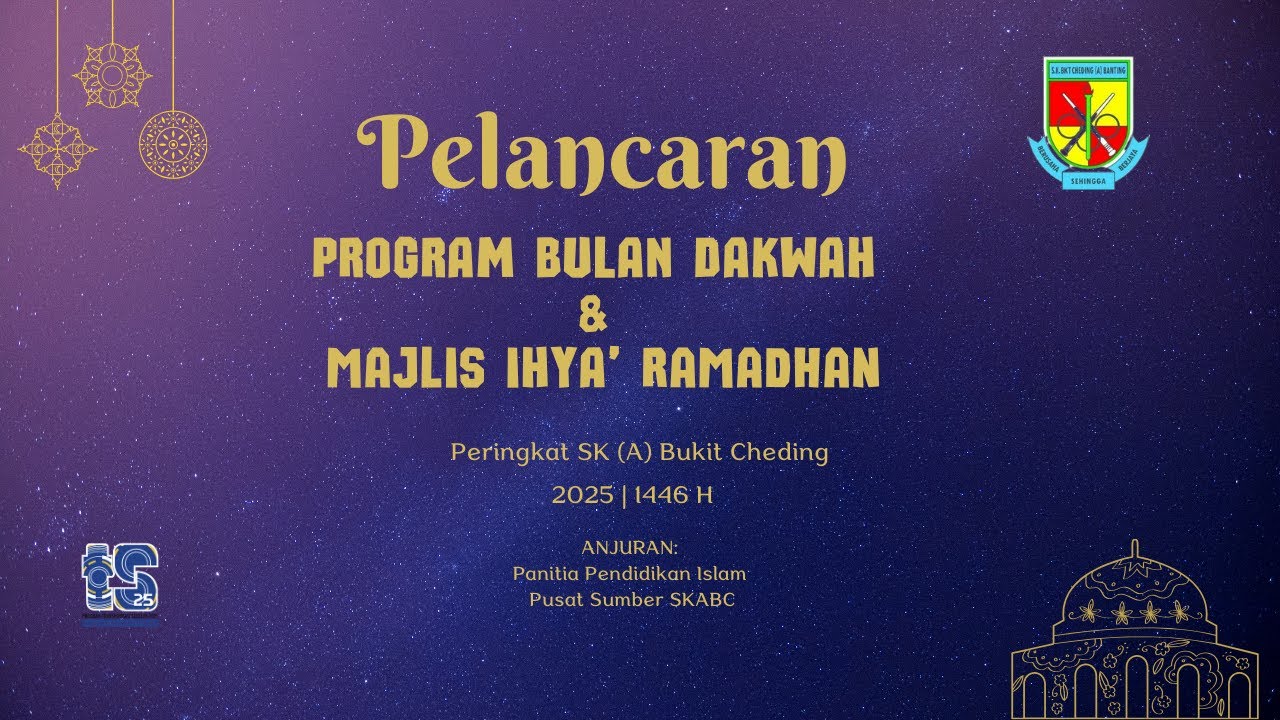Pelancaran Program Bulan Dakwah & Majlis Ihya Ramadhan 2025 - YouTube