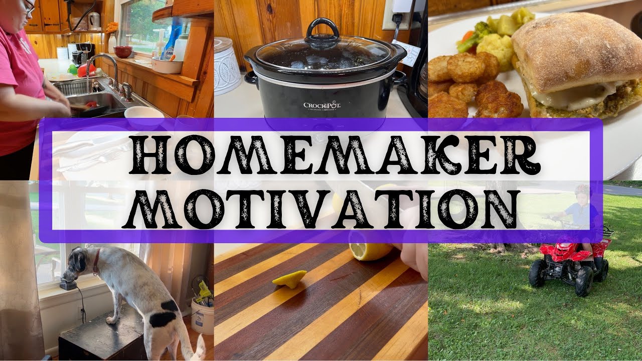 HOMEMAKER MOTIVATION || GET IT DONE || Afternoon DAY IN THE LIFE - YouTube