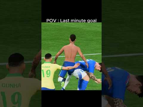 FC 26 Last minute goal 🔥🔥