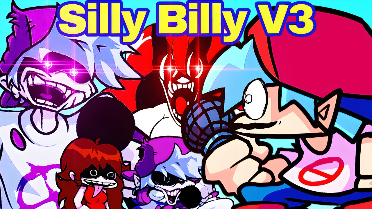Friday Night Funkin' Silly Billy V3 UPDATE | Silly Billy [RECHART ...