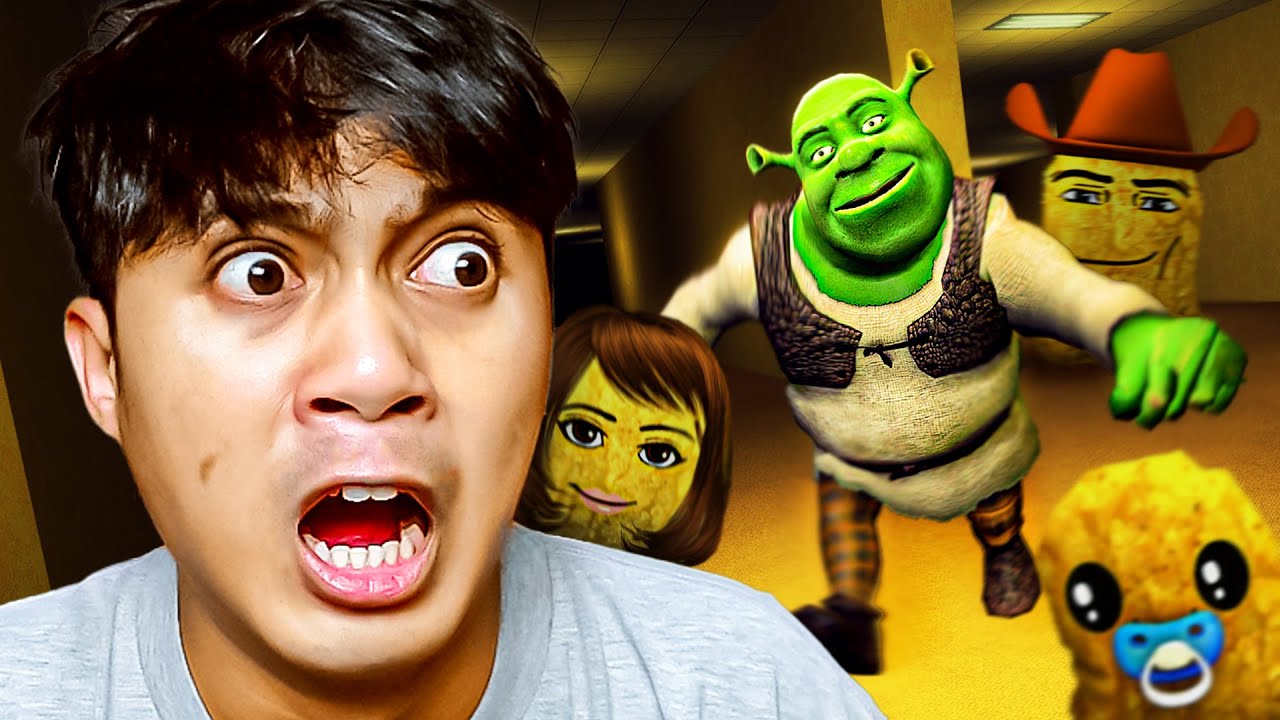 SHREK ASLINYA BAIK, TAPI KALO SHREK IN THE BACKROOM.. (ROBLOX) PART 1 ...