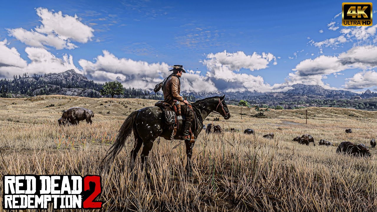 4K Realistic VISUAL Red Dead Redemption 2 Max Ultra Settings on RTX ...