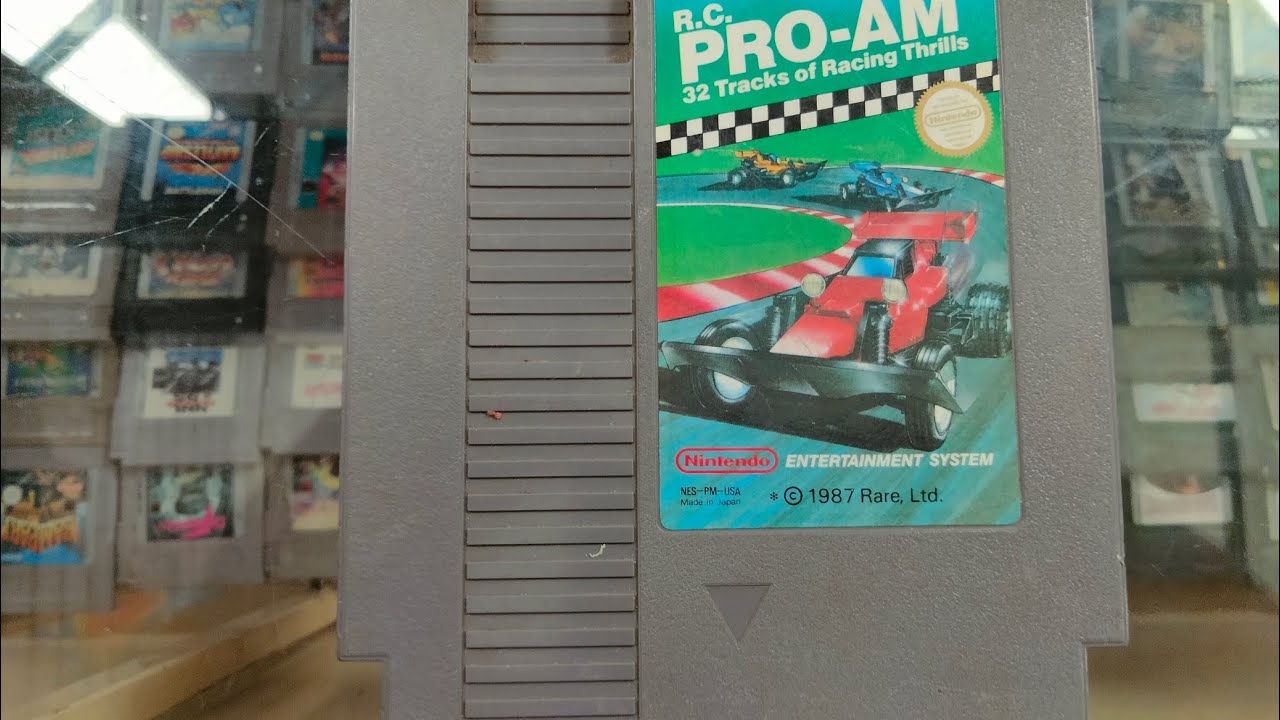 R.c pro-am Nintendo Nes - YouTube