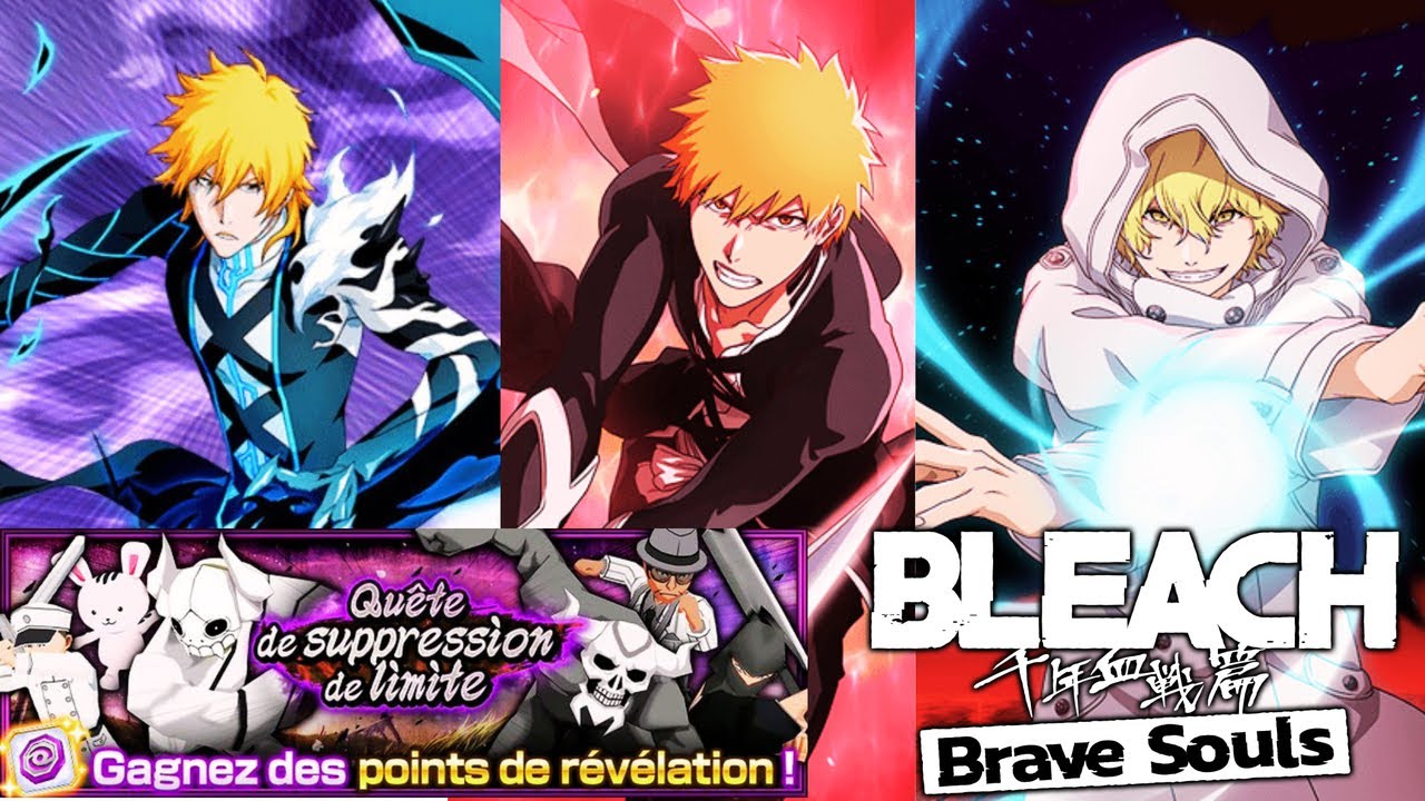OBJECTIF VAGUE 16 ! QUETE DE SUPRESSION DE LIMITE BLEACH BRAVE SOULS FR ...