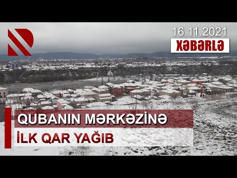 Qubanın mərkəzinə ilk qar yağıb