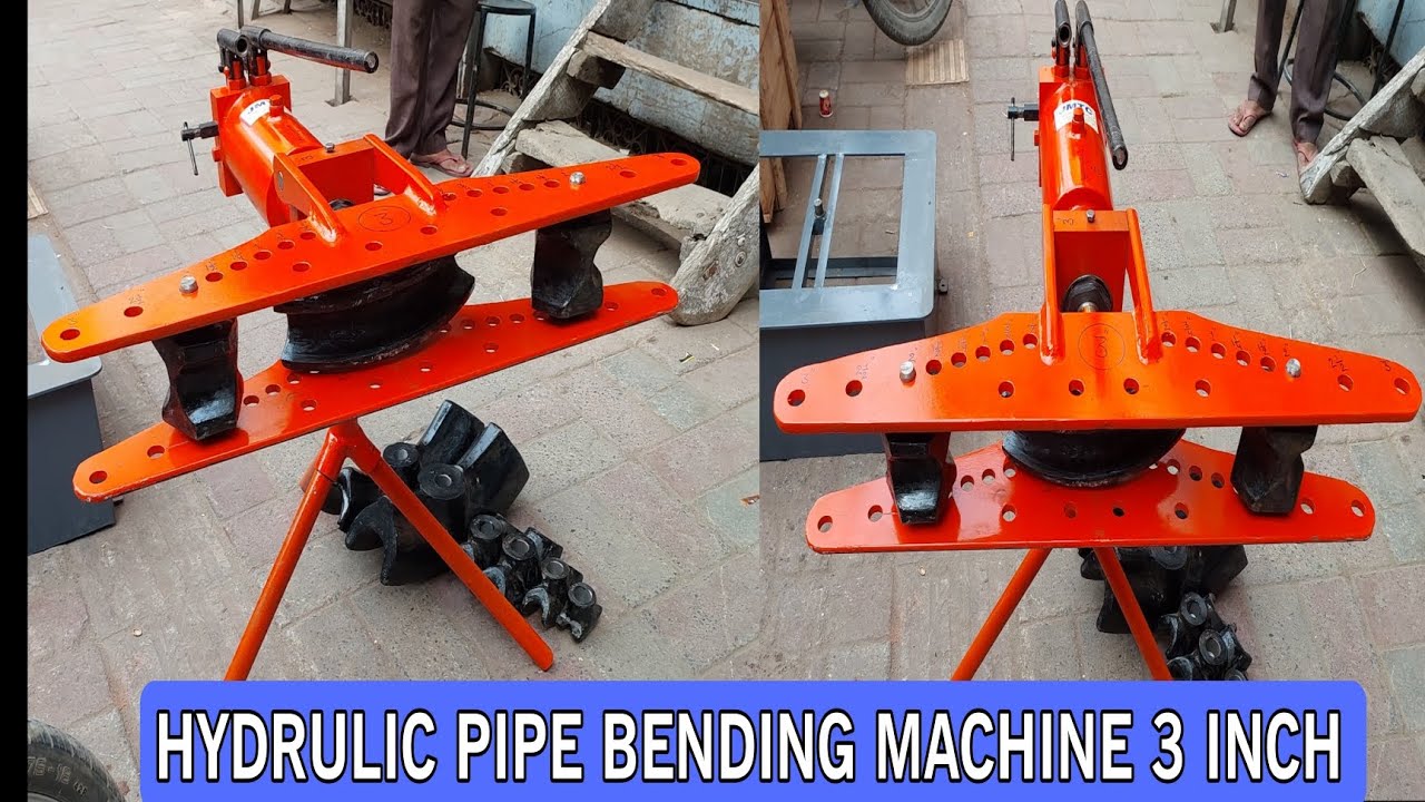 Manual Hydraulic Pipe Bending Machine | Pipe Bending Machine - YouTube