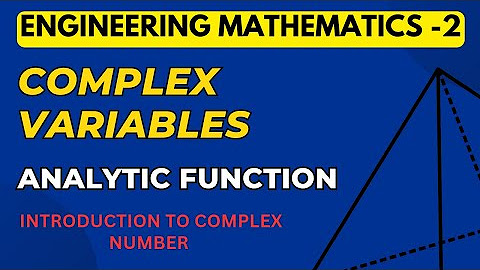 M2 | Unit 4 | Complex Variables | Engineering Mathematics 2 |RGPV |GATE - YouTube