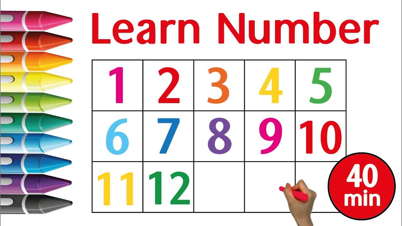 Learn & Play with Number For Children / Education video / Preschool ...