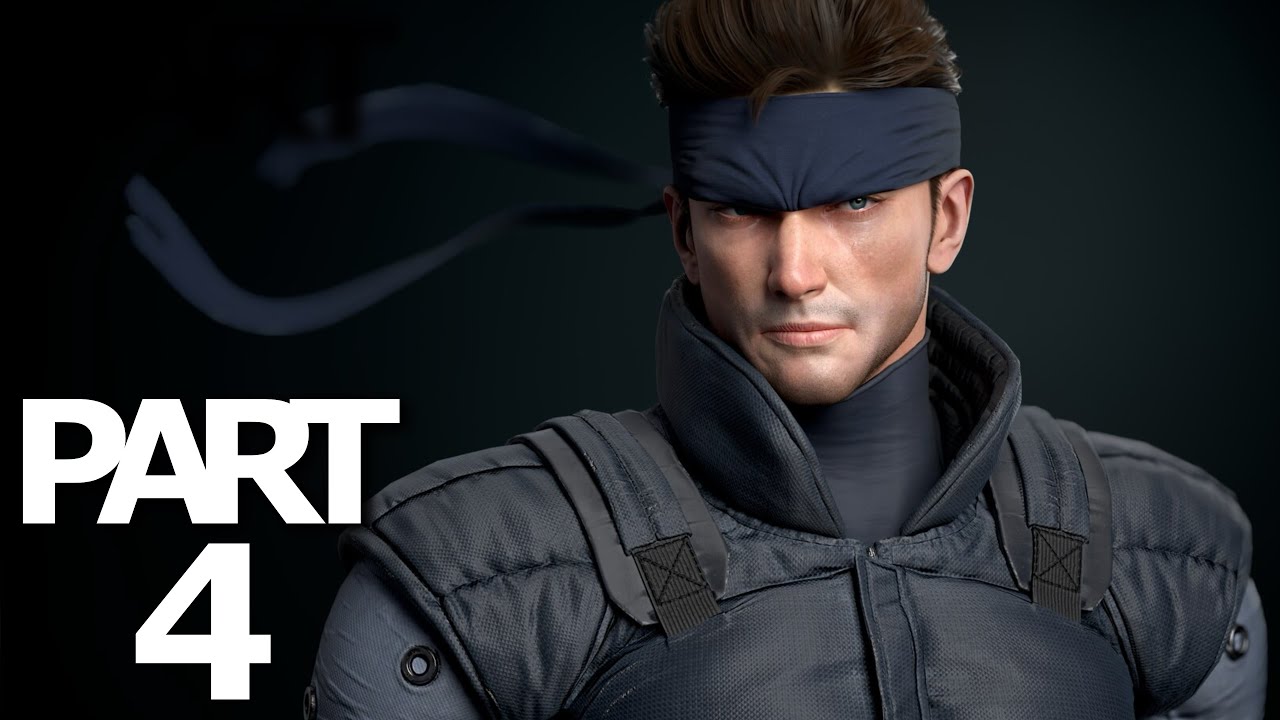 METAL GEAR SOLID PS5 Walkthrough Gameplay Part 4 - CYBORG NINJA BOSS ...