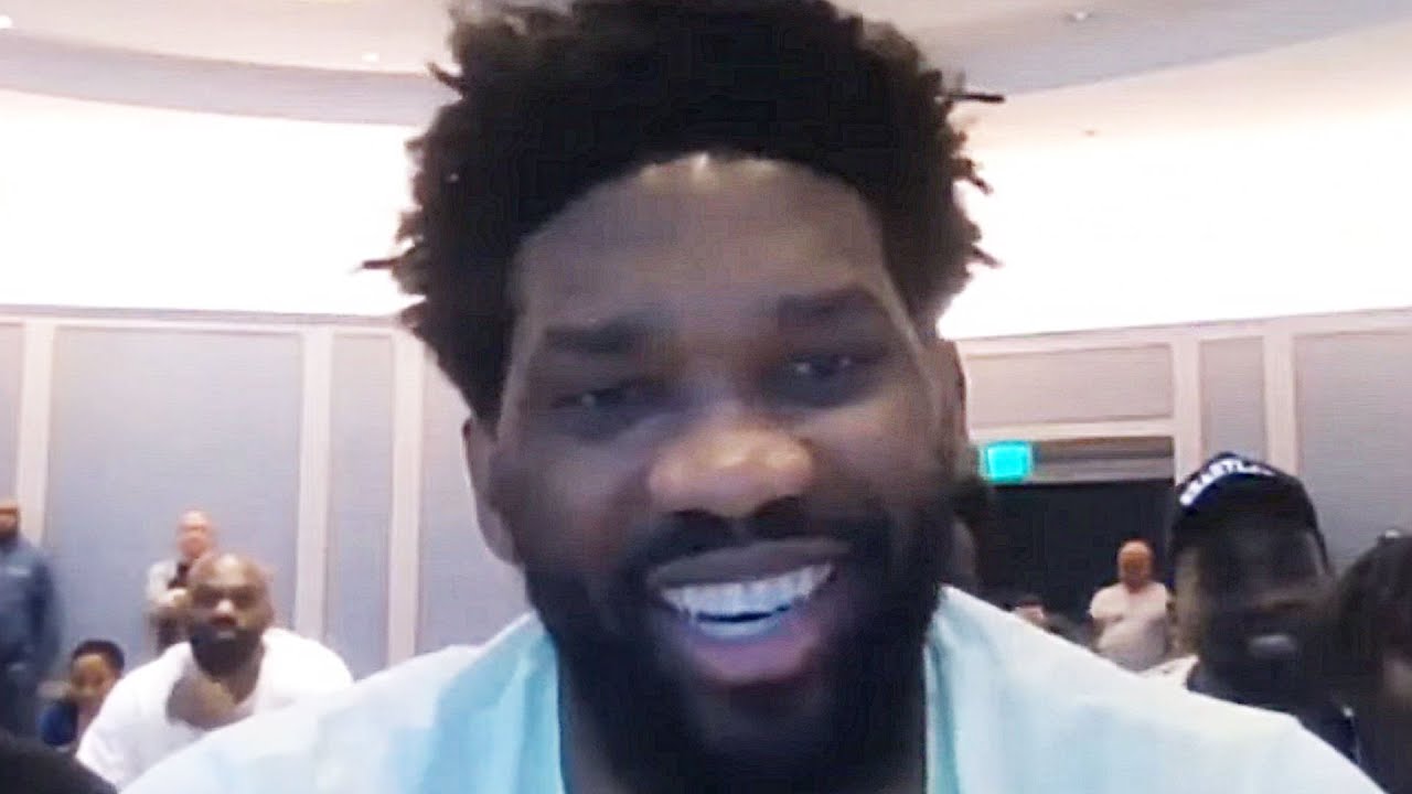 Joel Embiid thanks family, teammates after winning 2022-23 NBA MVP 🏆 ...