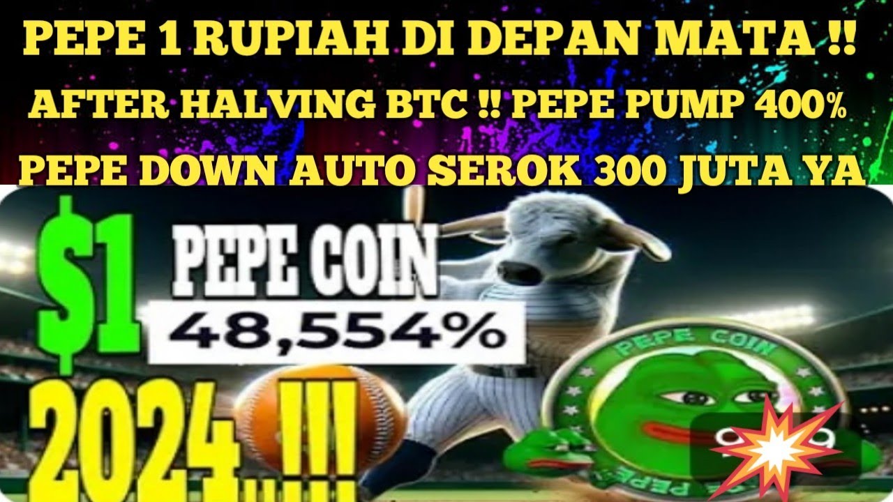 MELEDAAKK 400% !! HOLDER PEPE DIJAMIN 100% SULTAN DADAKAN JIKA INI ...