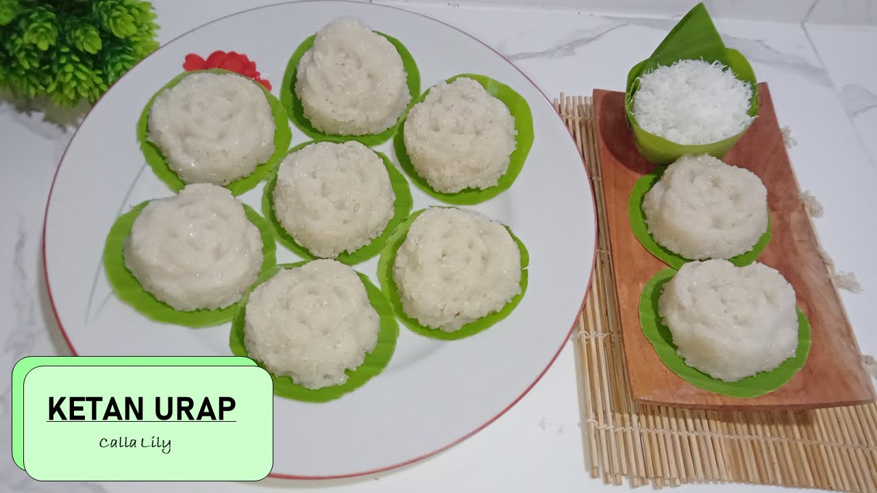 KETAN URAP || GLUTINOUS RICE WITH STEAMED COCONUT By Calla Lily - YouTube