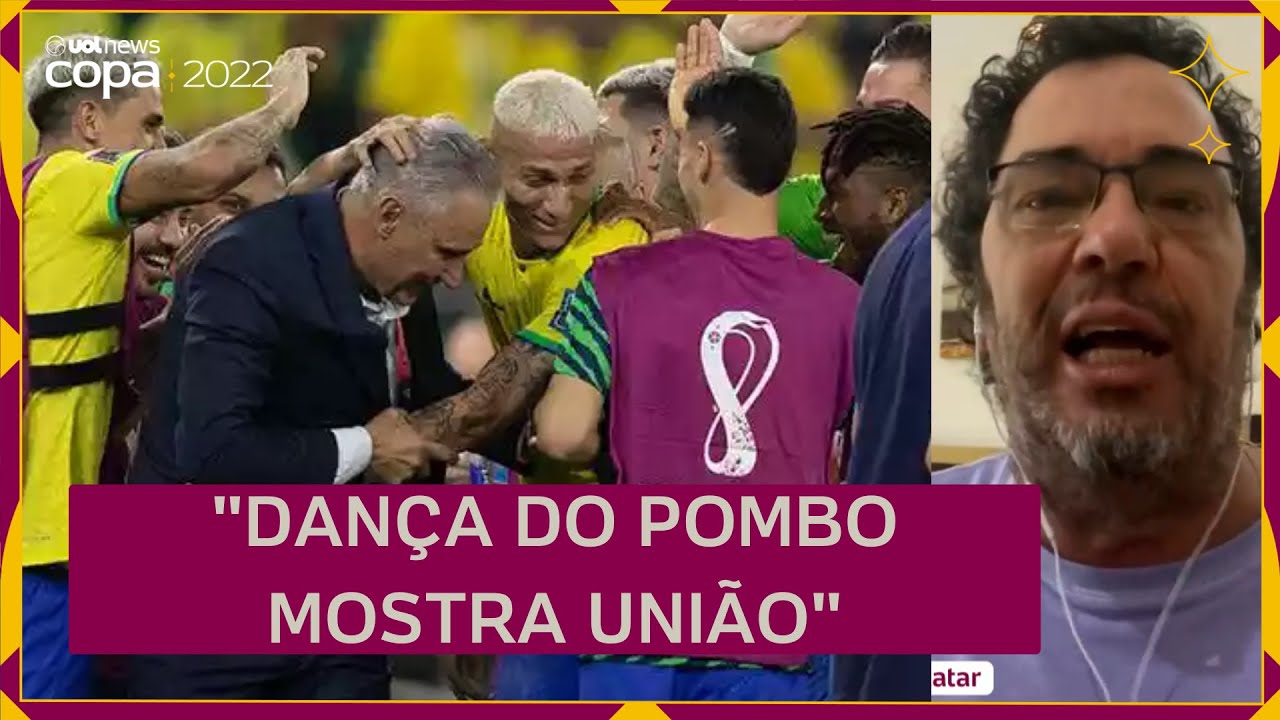 Casagrande: DANÇA DO POMBO com TITE mostra UNIÃO na Seleção Brasileira ...