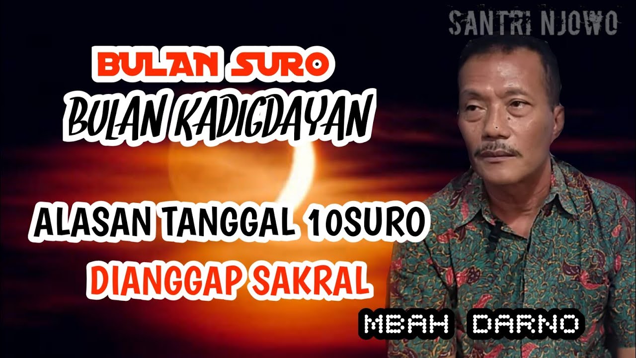 💥 Alasan kenapa bulan suro dianggap sakral||Malam paling keramat ...