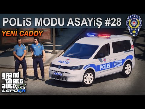 GTA 5 POLİS MODU ASAYİŞ #28 | VW CADDY 2021 | LSPDFR