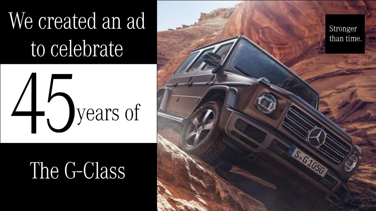 To celebrate 45 years, we made an ad for Mercedes - YouTube