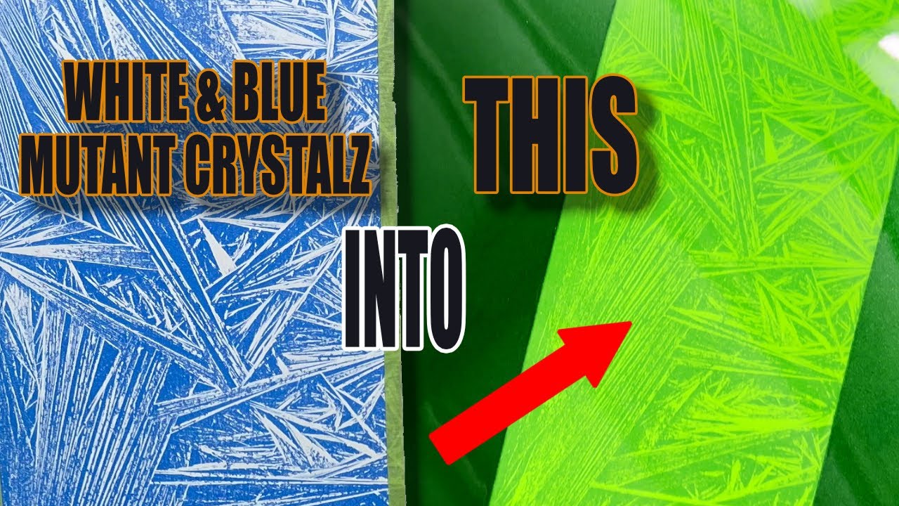 Changing The Colour of Mutant CrystalZ - Dragonfly Green Candy - YouTube