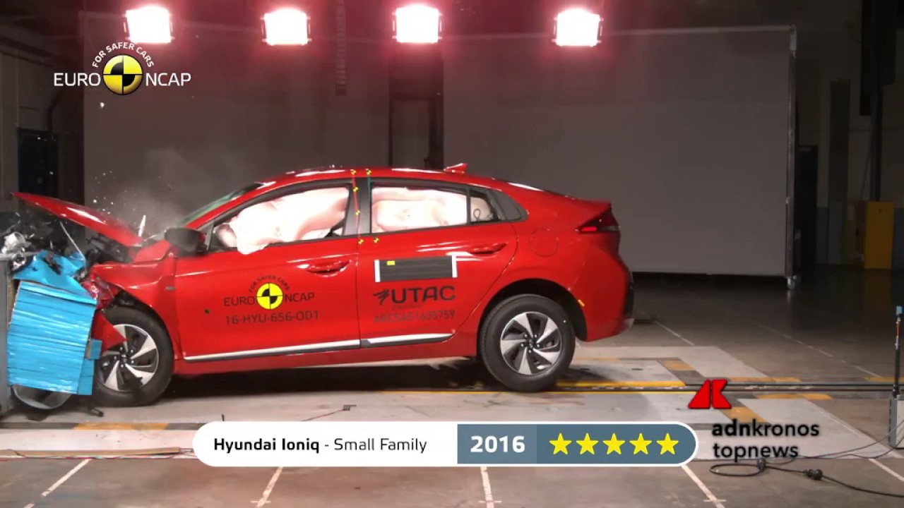 Auto: crash test, i tre veicoli più sicuri del 2016... - YouTube