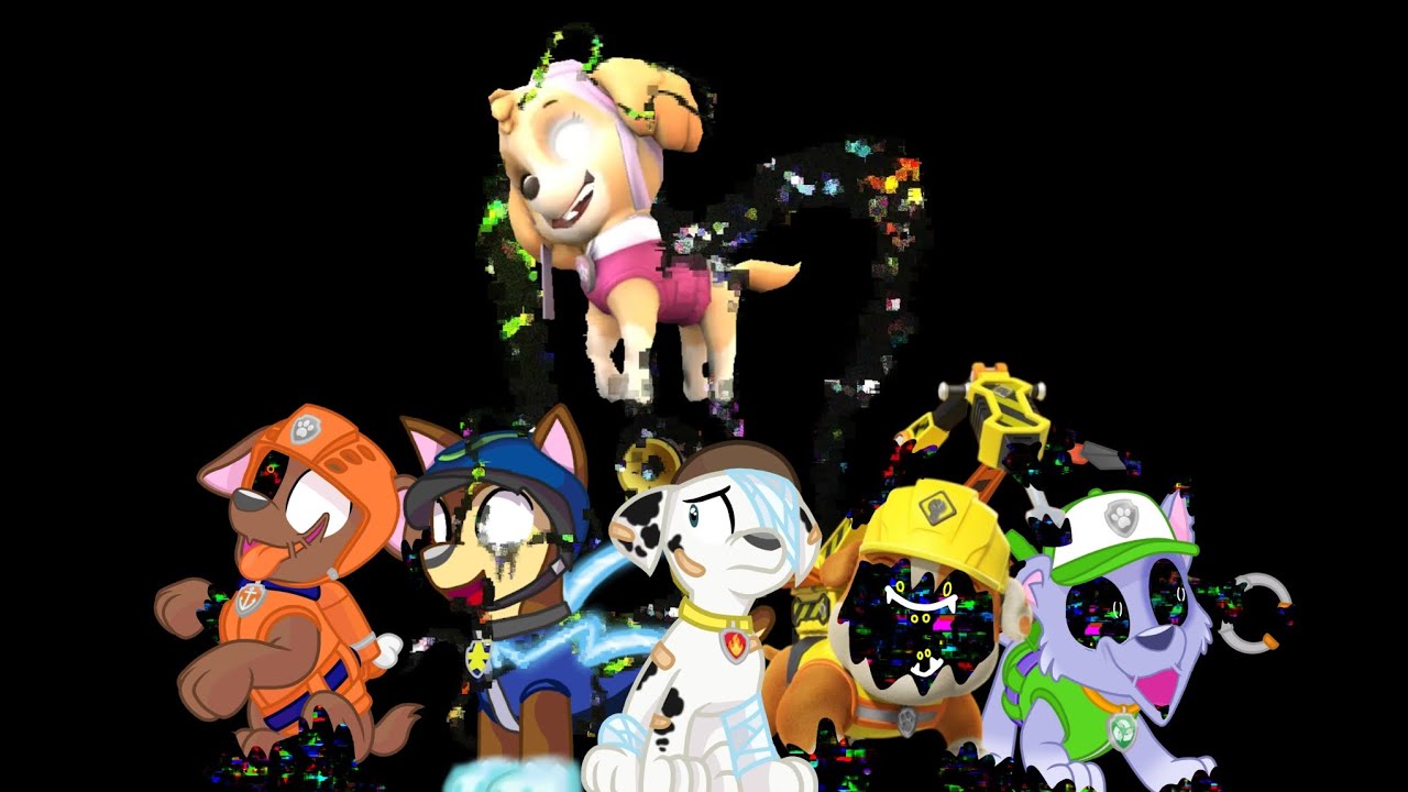 PAWS & FANGS /PAW PATROL X LWP X FNF/ Pibby tour x Corrupted birdiverse ...