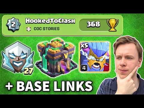 I'm RANK 2 with STRONGEST TH14 Attack Strategy | Clash of Clans Town Hall 14 Base Link Army