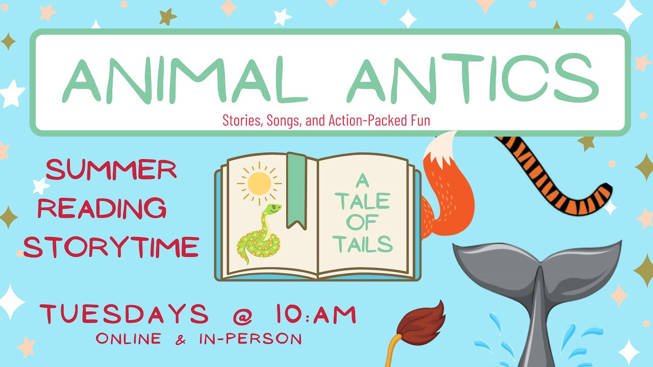 Animal Antics Storytime: A Tale of Tails - YouTube