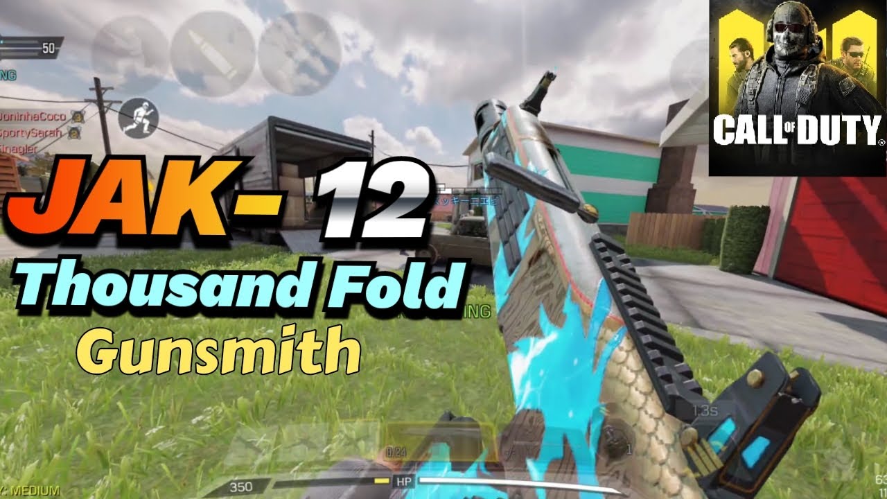 JAK-12 GUNSMITH Call of Duty Mobile Multiplayer - COD BattlePlayer ...