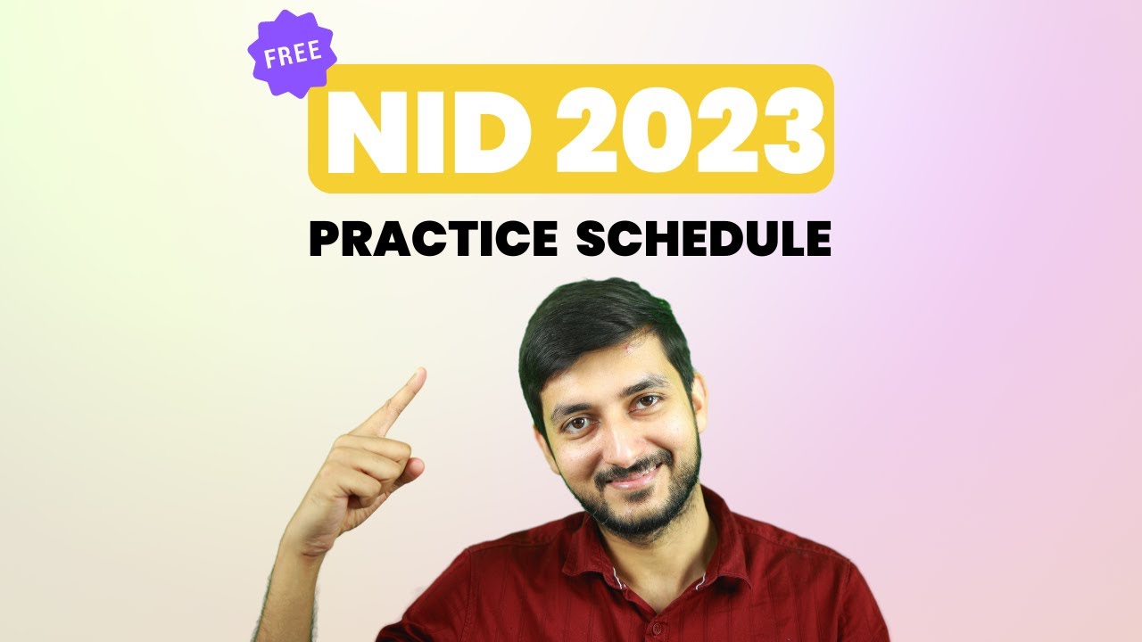 NID-2023 Practice Schedule | New Initiative - YouTube