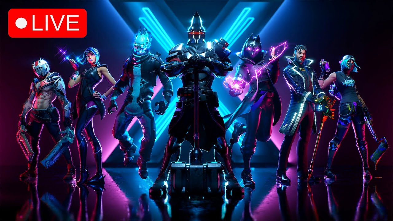 🔴LIVE - Playing Old Fortnite Multiplayer | Chapter 1 Season 10 ...