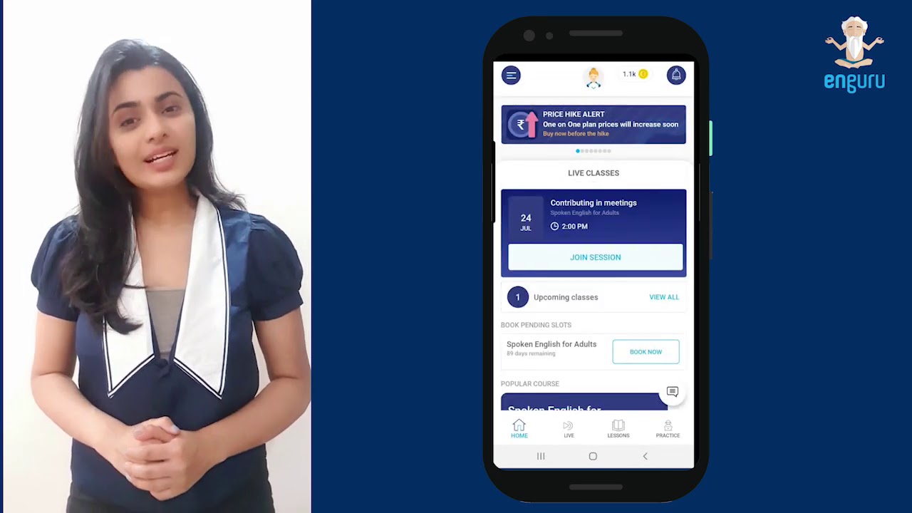 enguru Live Classes : How to Join a Class - YouTube