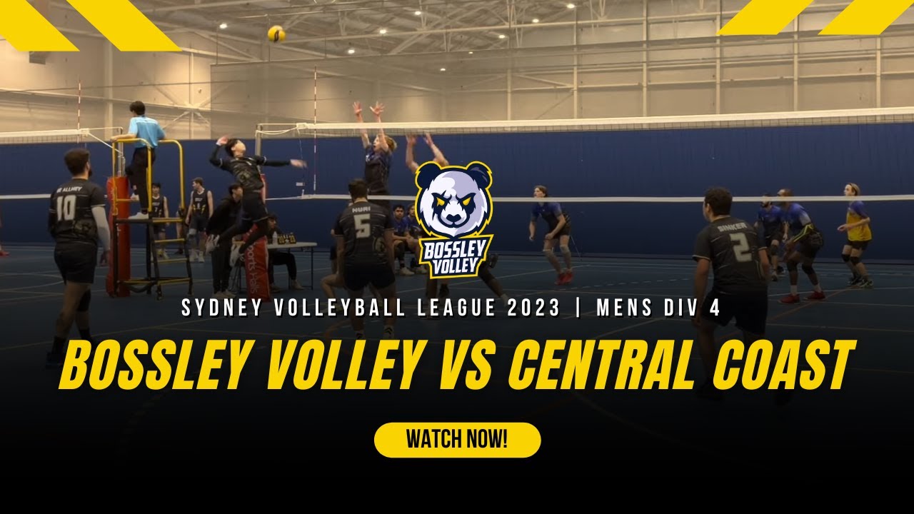 Bossley Volley vs Central Coast Volleyball Club | SVL 2023 | Men’s D4 ...