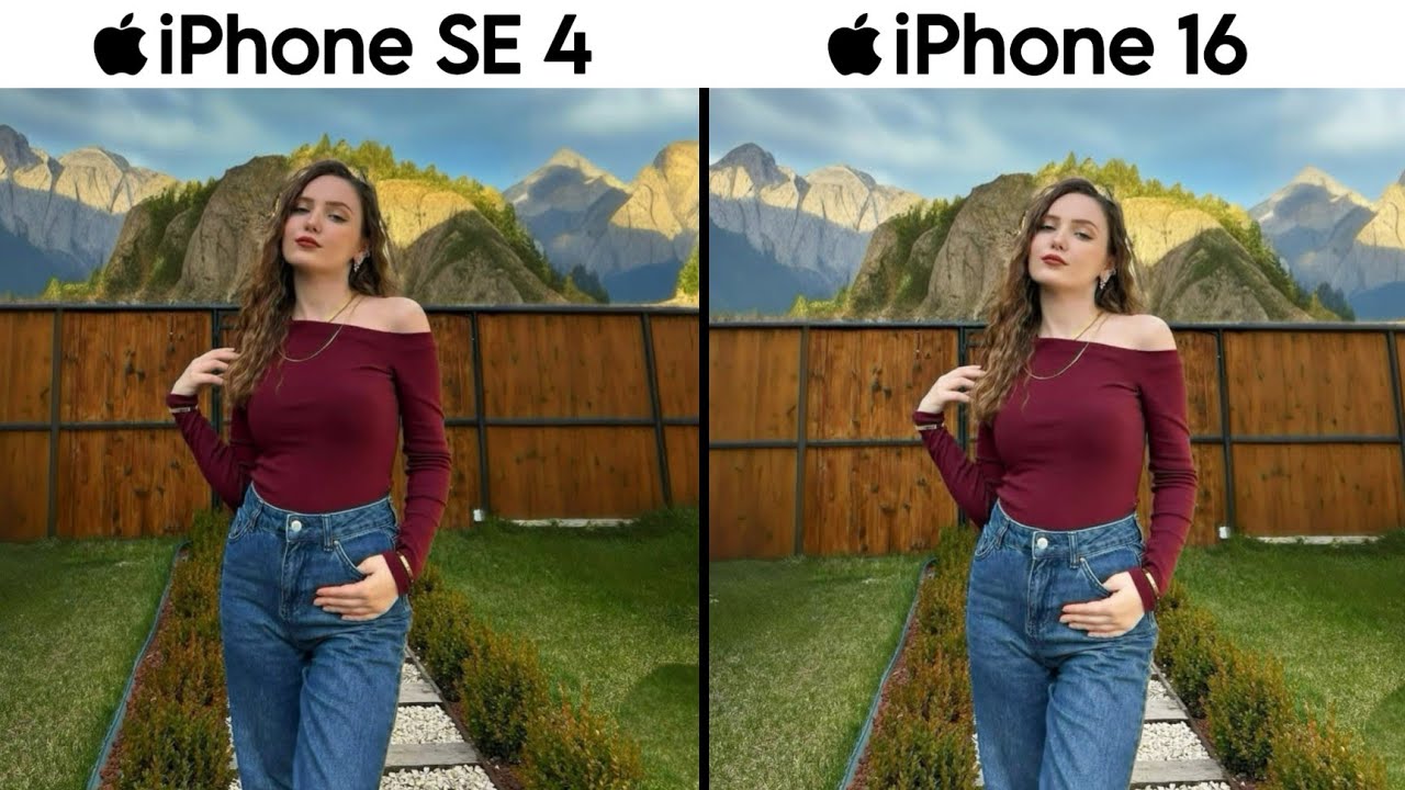 iPhone SE 4 vs iPhone 16 Camera Test - YouTube