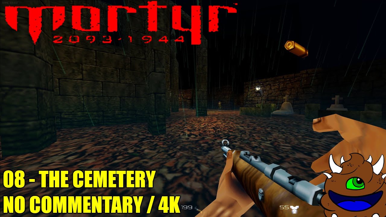 Mortyr - Level 08 The Cemetery . No Commentary Gameplay - YouTube
