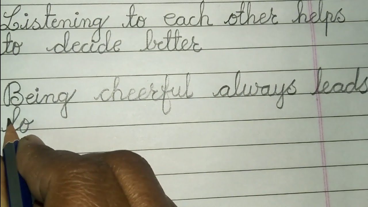 Cursive Handwriting With Pencil For Beginners Calligraphy Sentences cursive-handwriting-with-pencil-for-beginners-calligraphy-sentences
