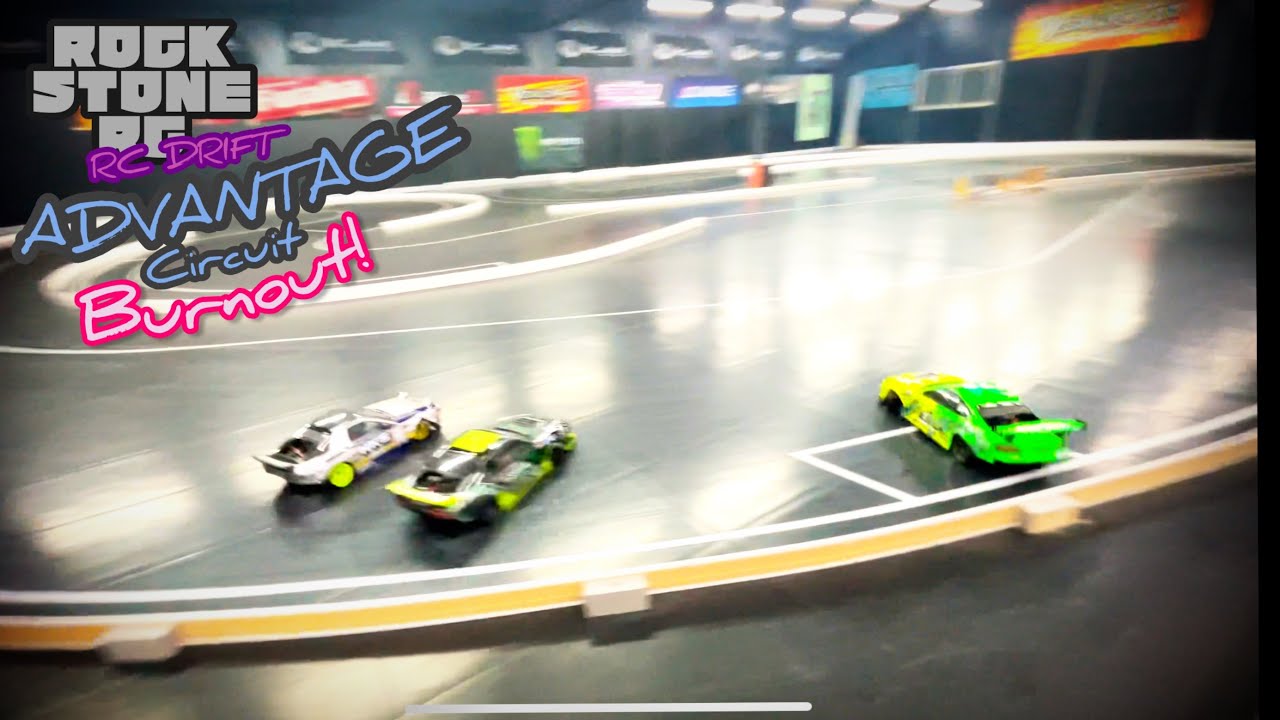DRIFT RC ADVANTAGE Circuit Burnout!! - YouTube