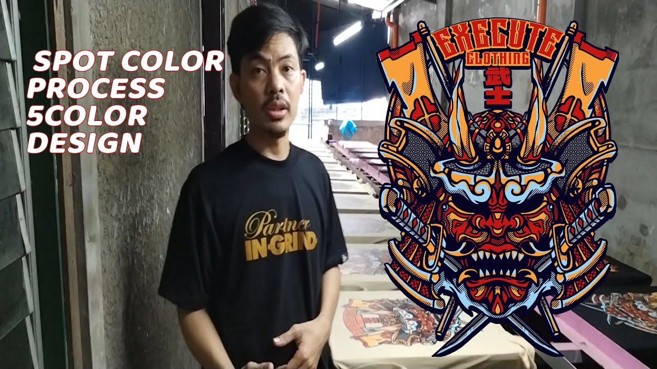 SILKSCREEN PRINTING (SPOT COLOR PROCESS) WATERBASED INK, USING 120 MESH ...