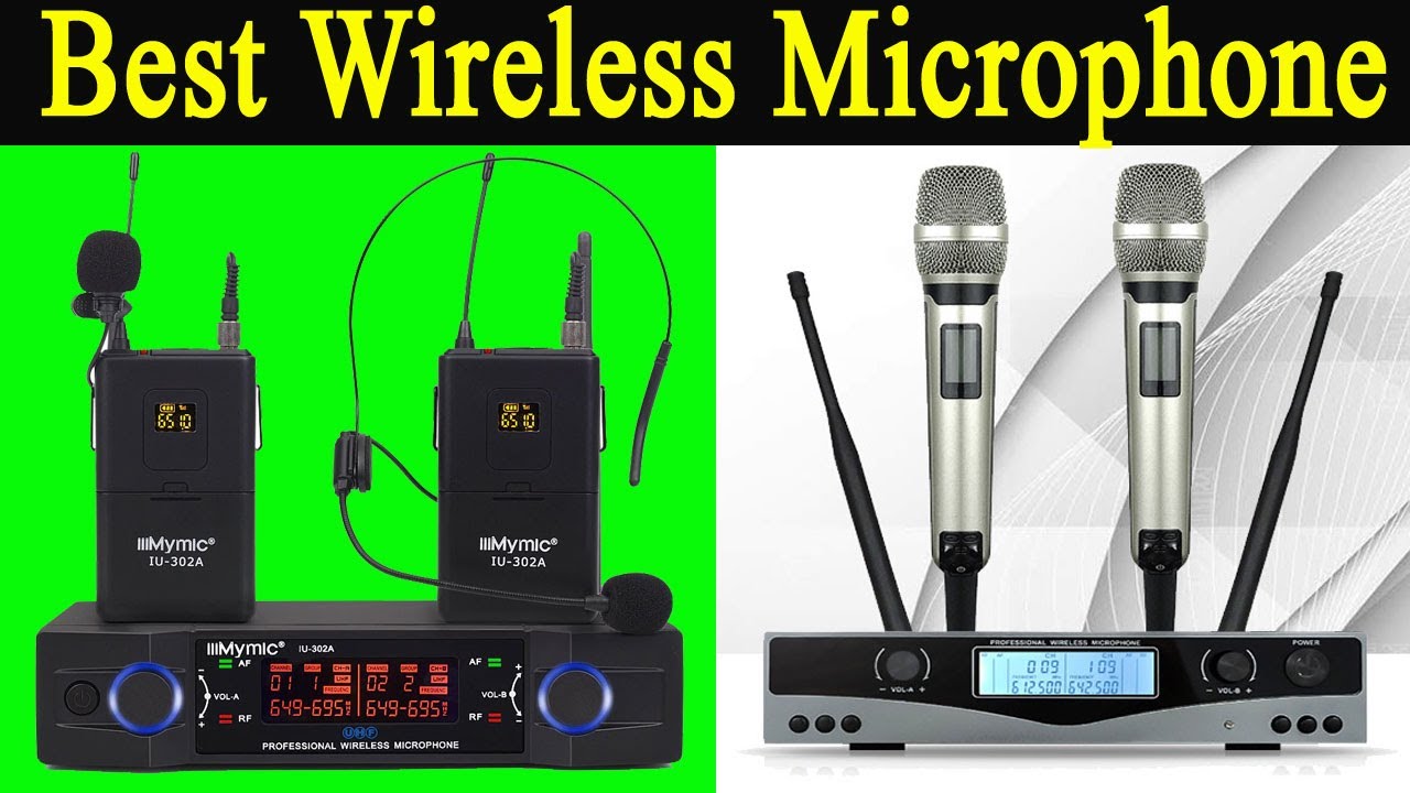 Top 5 Wireless Microphone in 2020 - Best Dual Channel Wireless ...