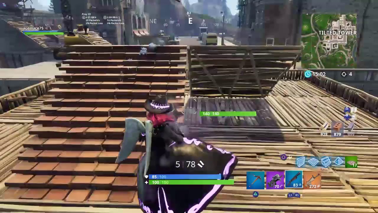 Fortnite console gameplay - YouTube