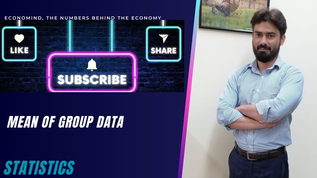 Mean | Group data | Meaning of Mean| Explained Mean of Group data ...