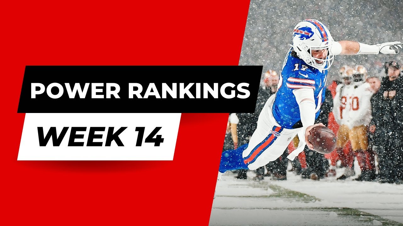 Week 14 NFL Power Rankings (2024) - YouTube
