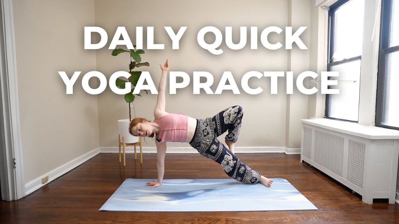 10-Minute Daily Yoga Practice | Boost Your Well-being and Energy | Yoga ...