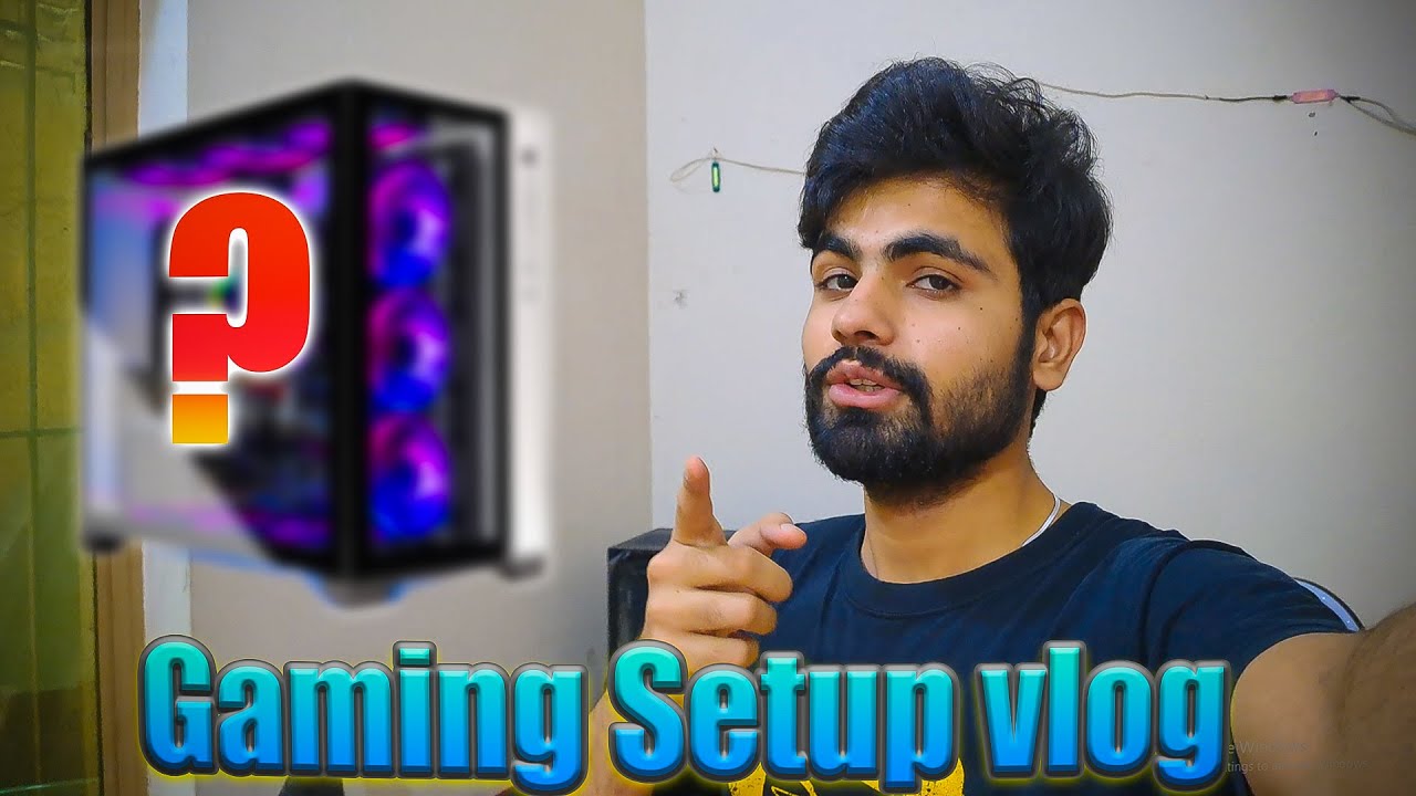 Gaming pc setup tour 700000Rs vlog - YouTube