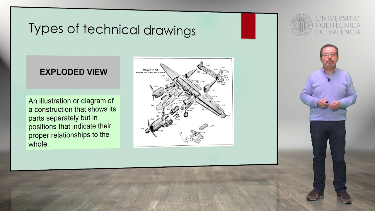 Technical English. Technical drawings vocabulary | | UPV - YouTube